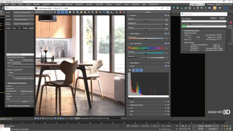 3 Cách Giúp Bạn Render Nhanh Hơn Trong 3ds Max | RenderFarms
