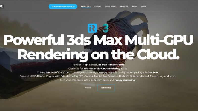 Top GPU Render Farm Tốt Nhất Cho 3ds Max | RenderFarms